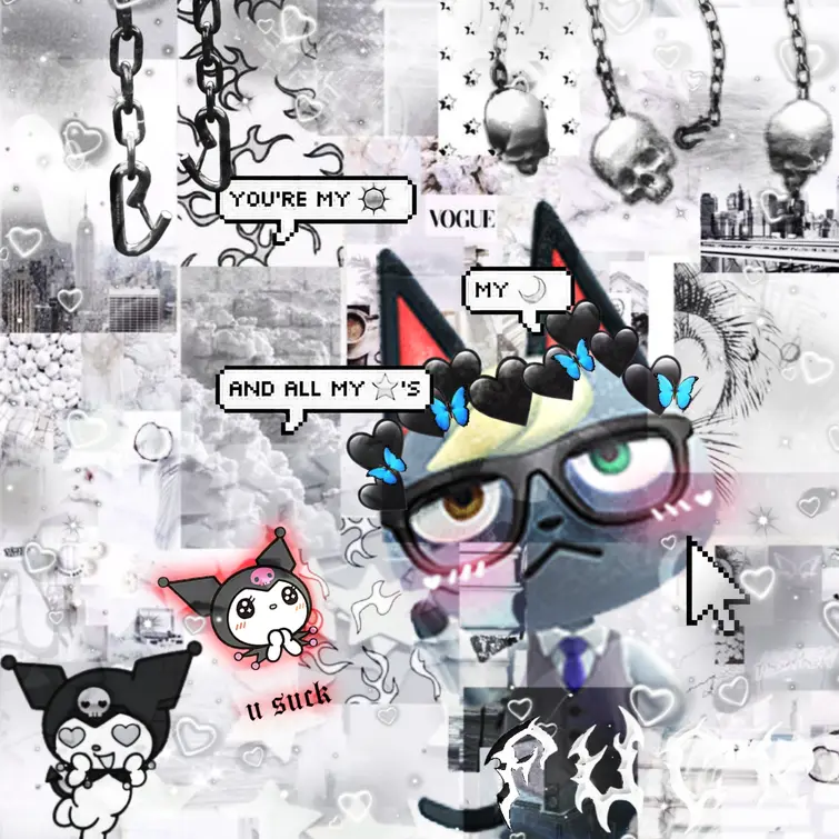 I made aesthetic pfps of the ACNH male cats | Fandom