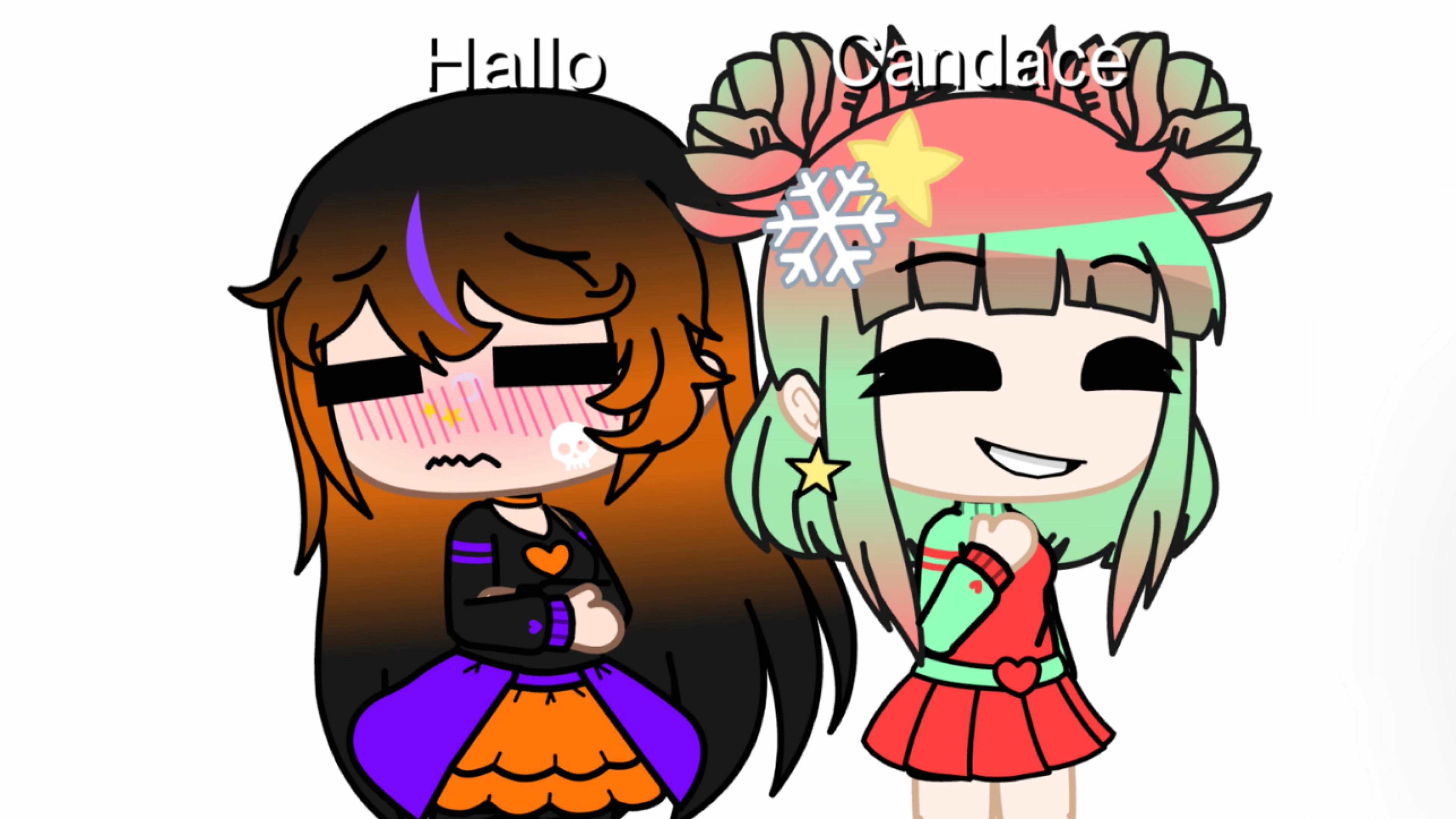 Hallo and Candace’s new design | Fandom