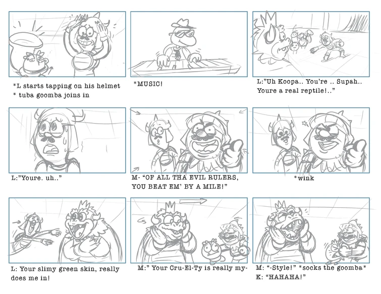 Super Mario Bros (2022) - Leaked Storyboard | Fandom