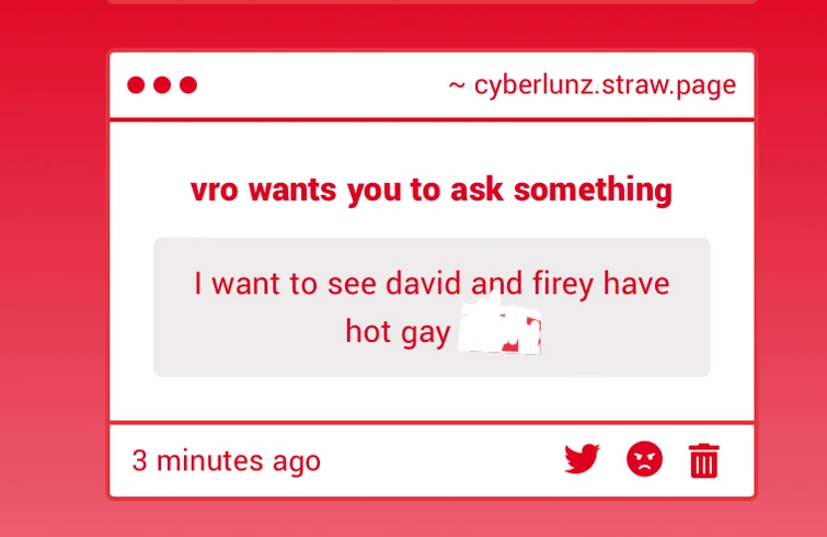 whos coming on my strawpage and sending me this questionable stuff | Fandom