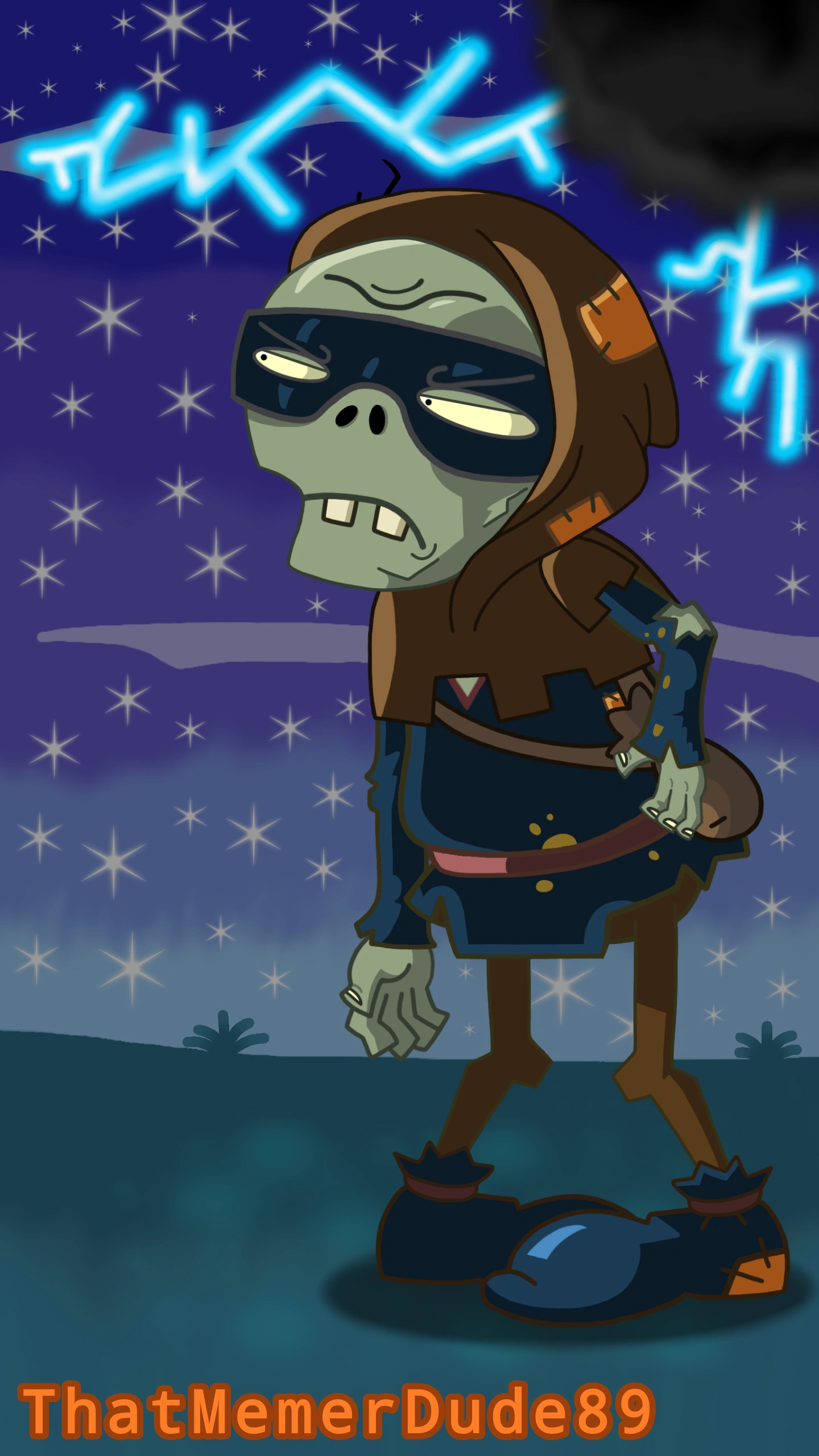 PVZ2C Art #1: Rogue Zombie | Fandom