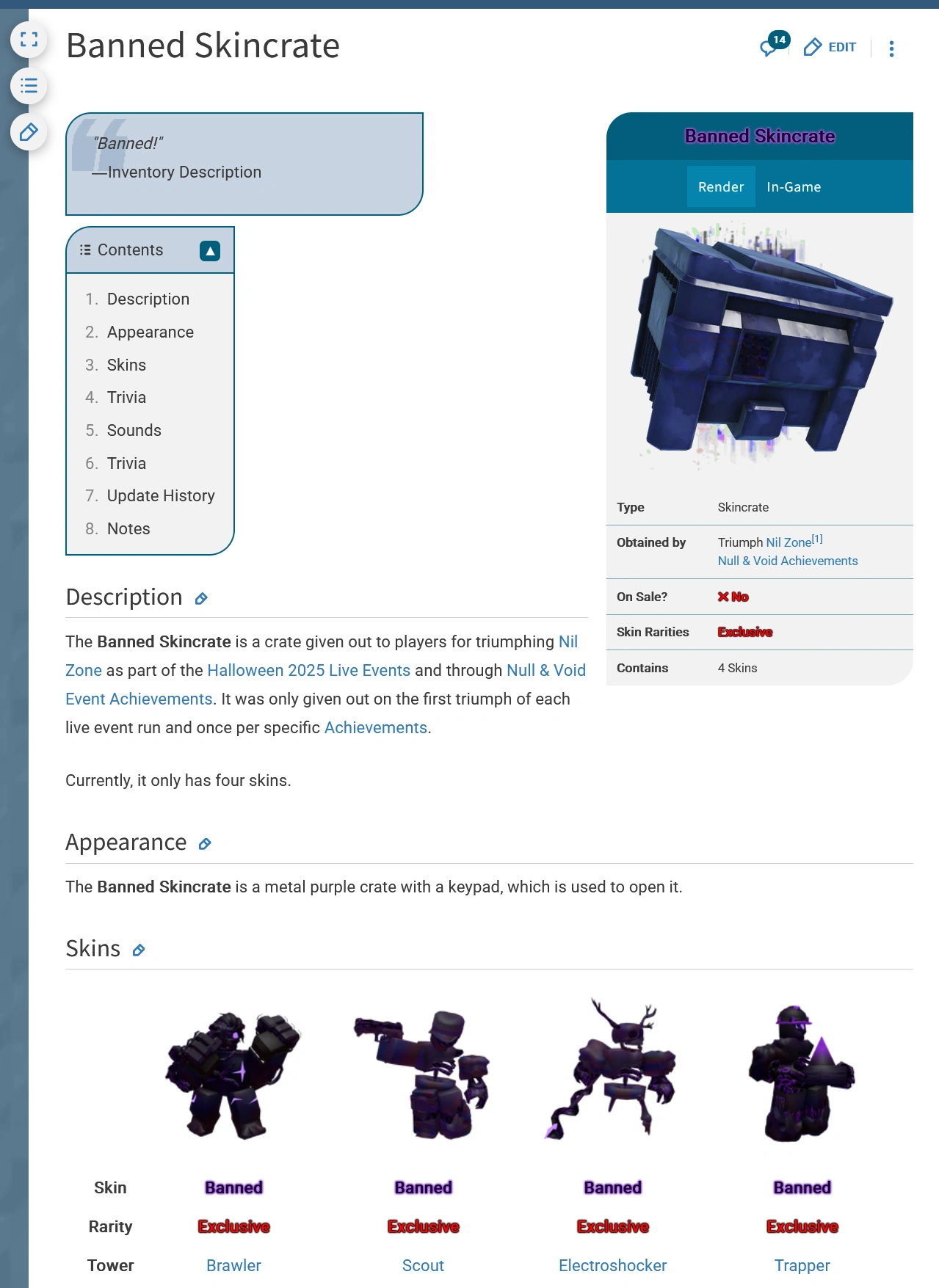 The banned crate is rigged & intentionally makes you feel bad | Fandom