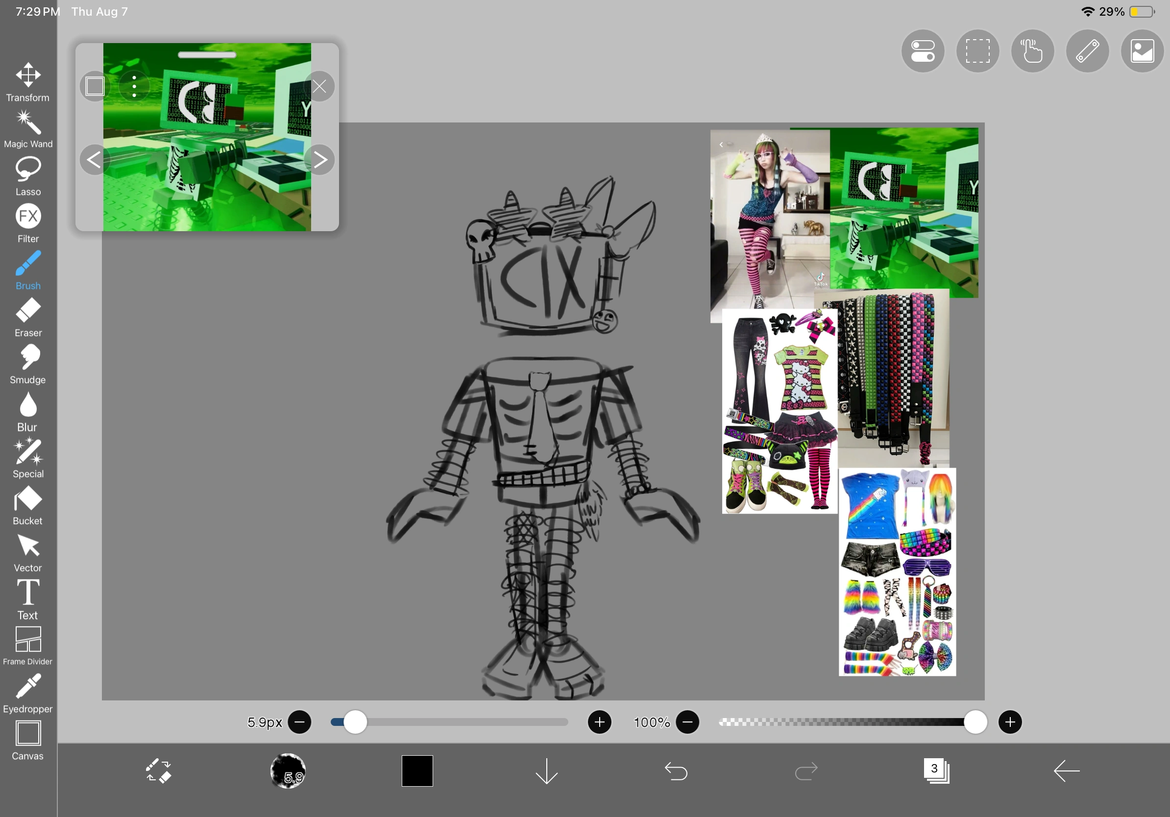 Pissed off rn so here’s my badware skin idea | Fandom
