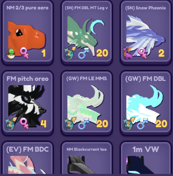 LF defaults/BFT dragons and trading stuff | Fandom