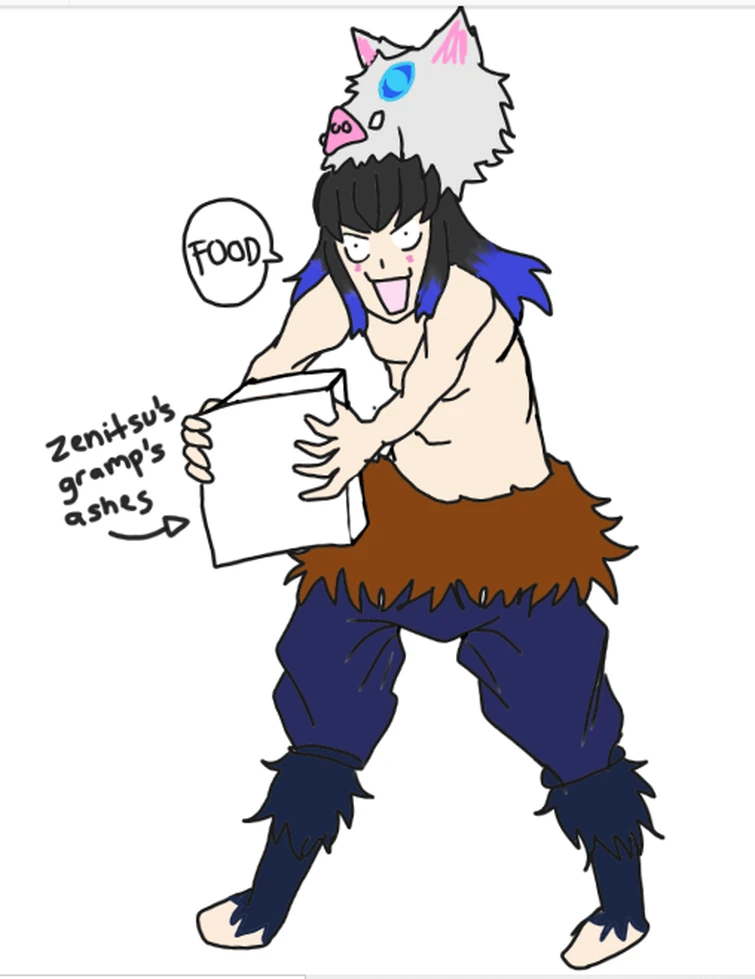 Inosuke found food! | Fandom