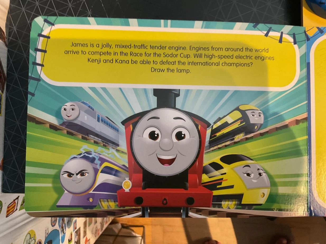 James in Race for the Sodor Cup promo instead of Thomas | Fandom