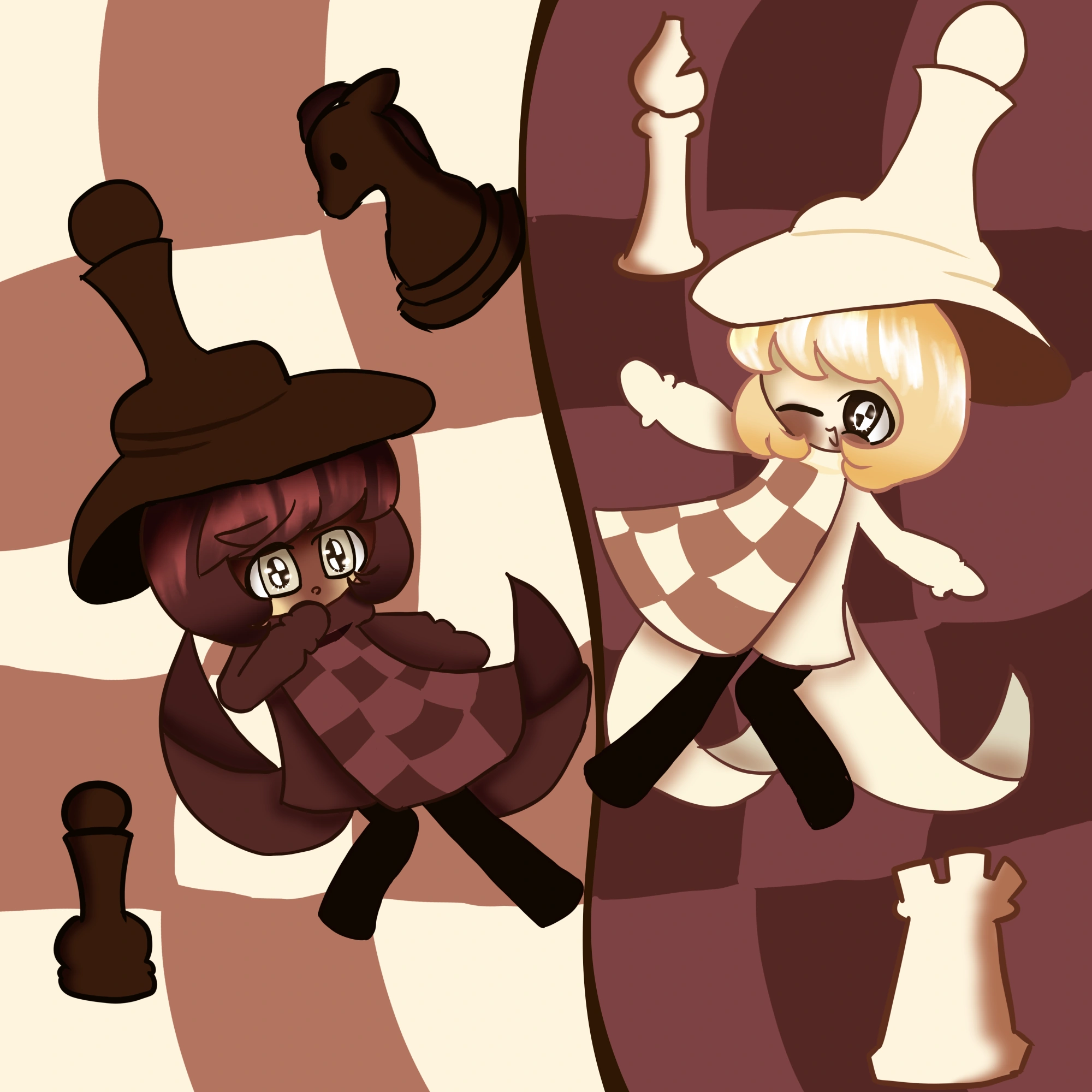 “Checkmate!” -The Chess Choco Cookie Twins | Fandom