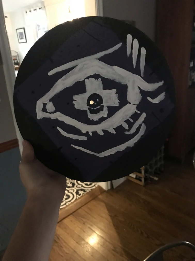 Made “A Nurse’s Calling” very rare perk from DbD on an old record. Hope ...