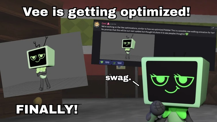 Uh do u like Vee's new walk animation? | Fandom