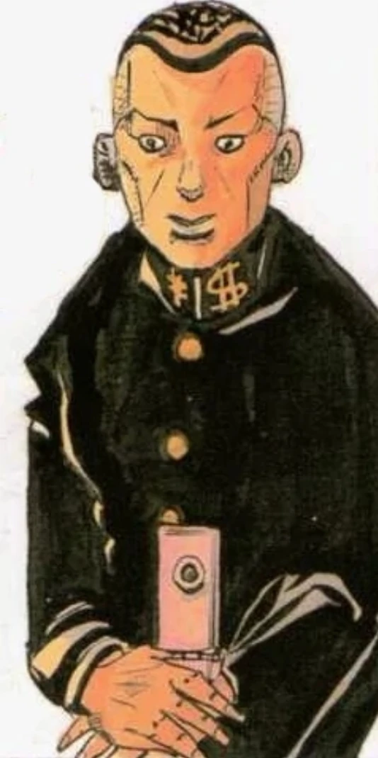 What is up with okuyasu in Rohan in the louvre | Fandom