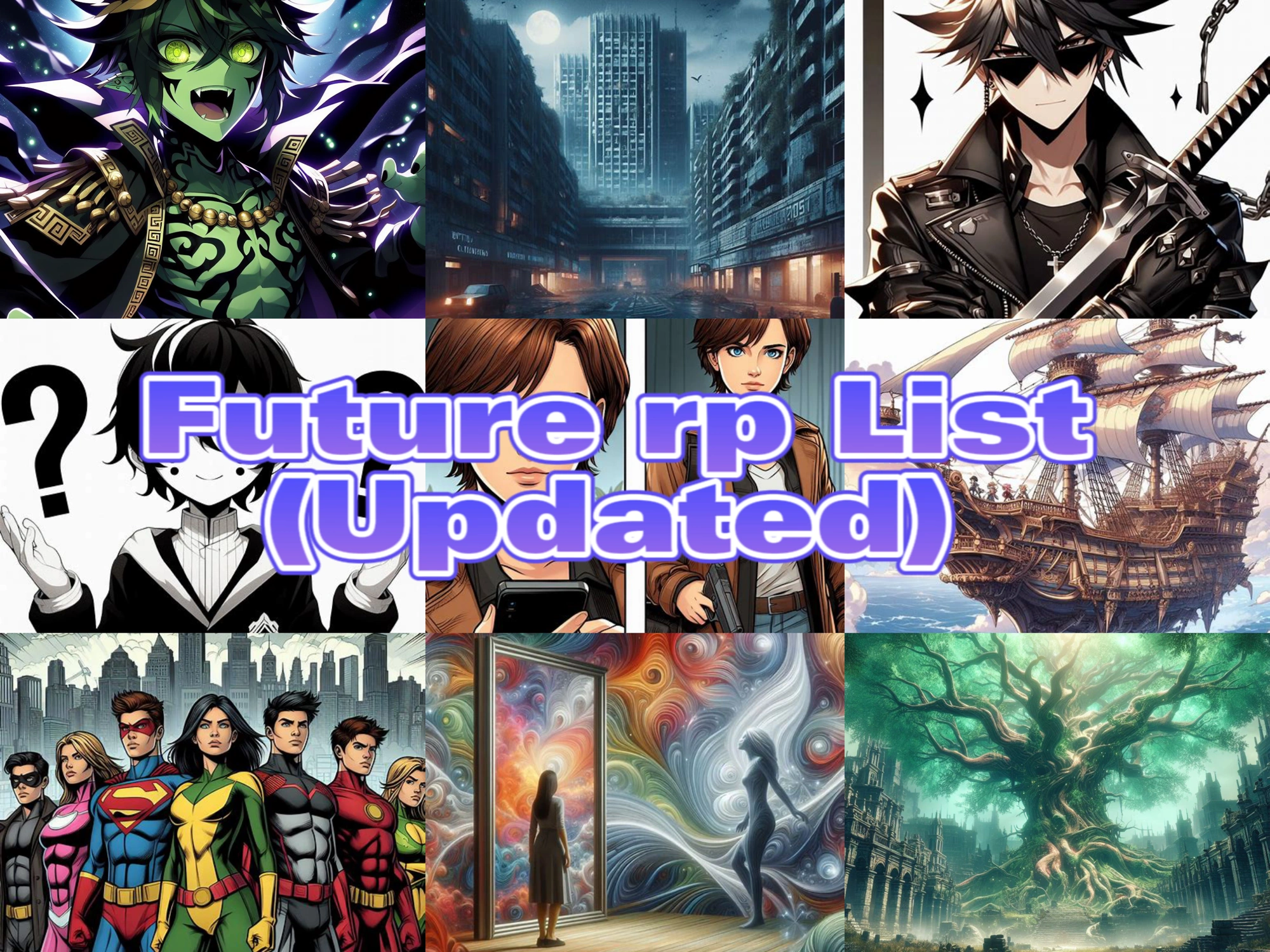 My future role play list (update 4) | Fandom