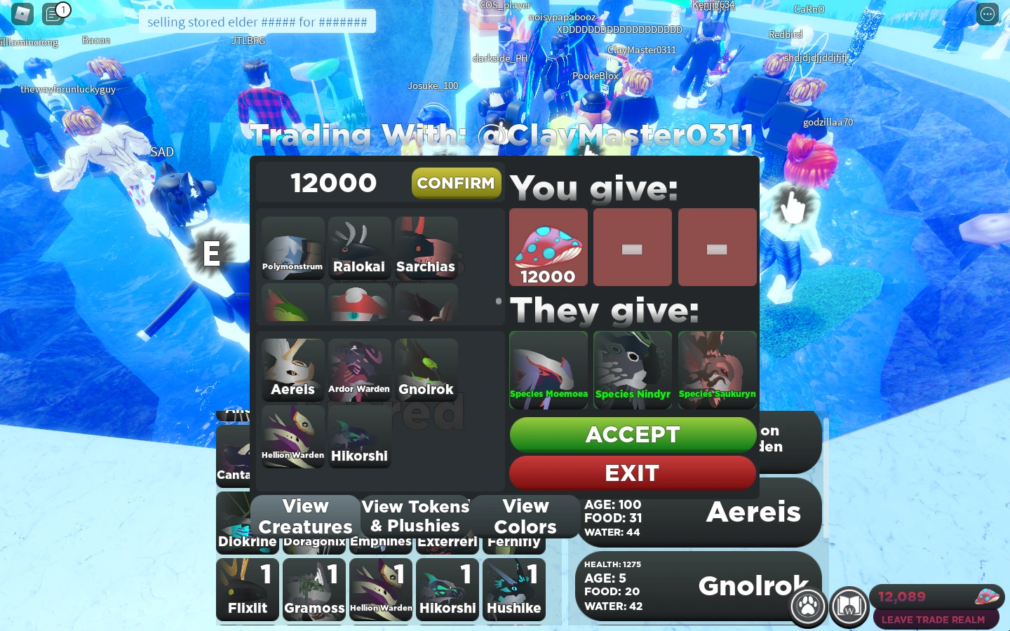 guys is moemoea, nindyr and saukuryn species worth 12k | Fandom