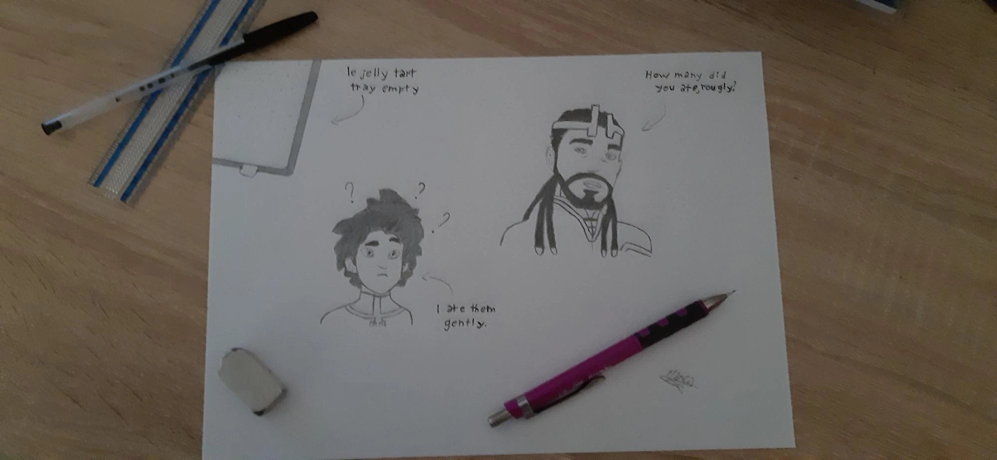 Another meme made by me😹(this time a sketch) | Fandom