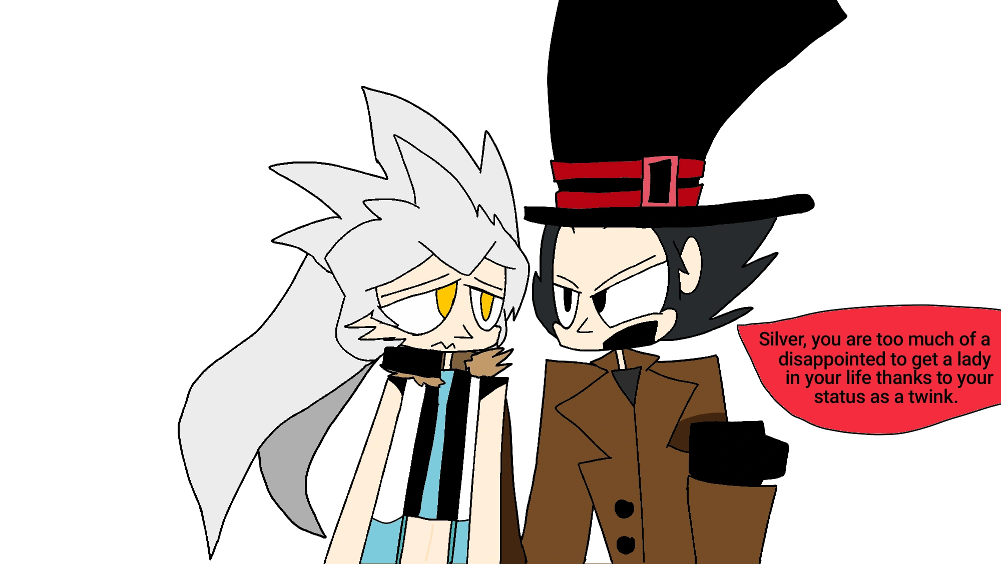 I randomly thought of this for Silver | Fandom