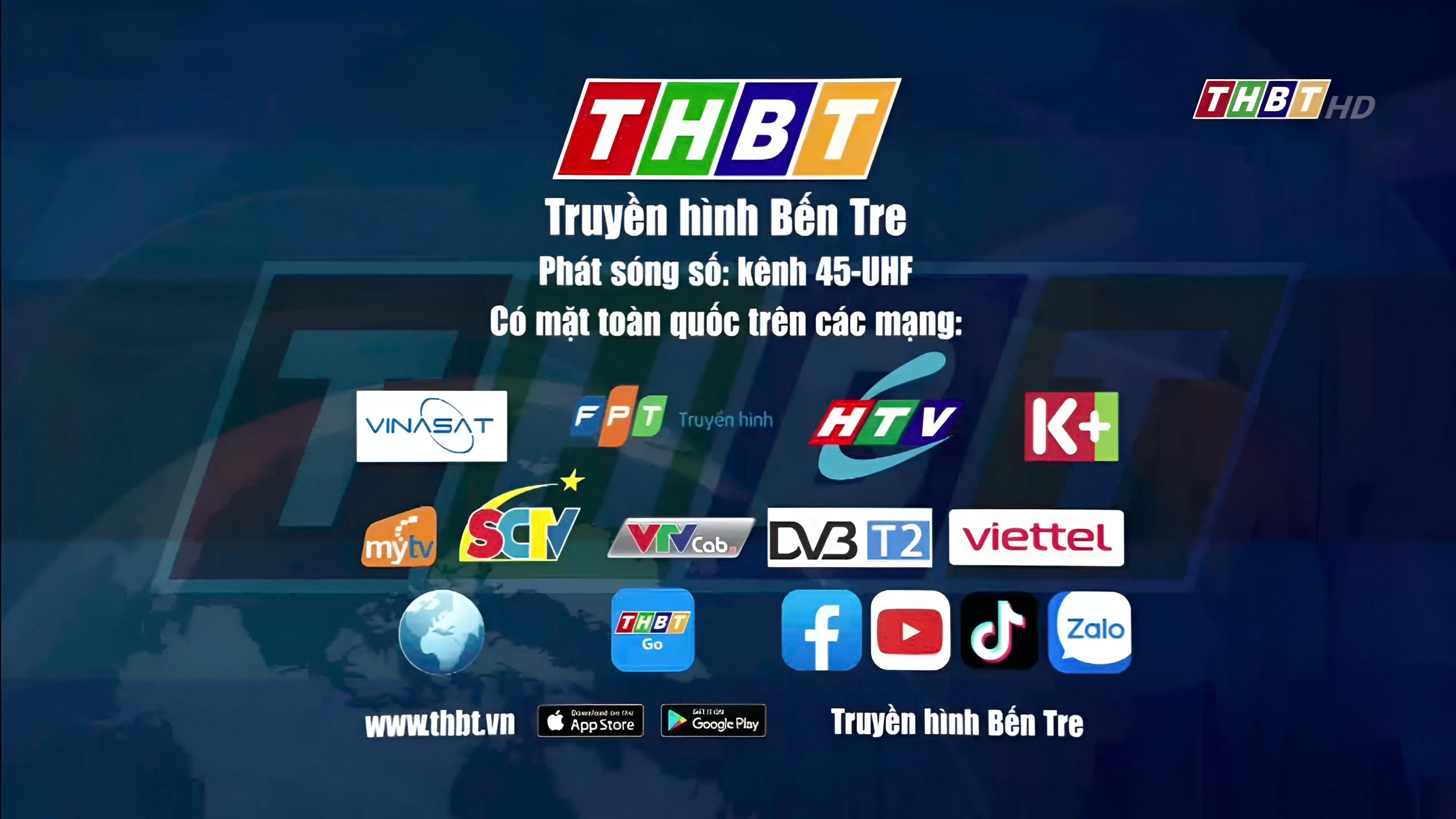 Mẫu testcard mới của kênh THBT (10/02/2025 - nay), được ghi hình vào ...