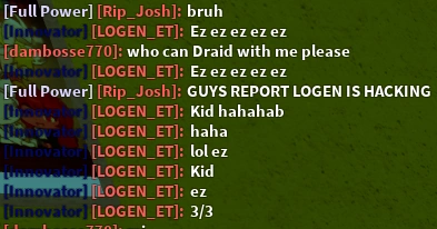 Yeah, this mf says "haha noob hacking" | Fandom