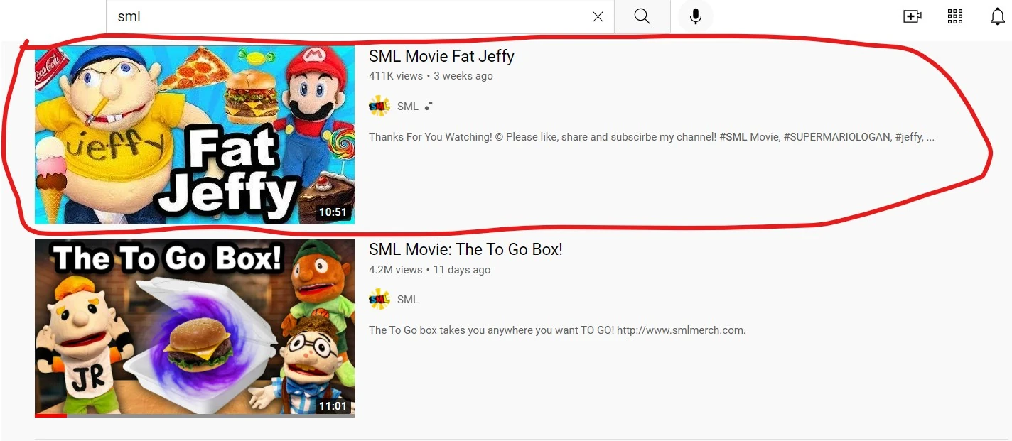 I found a fake SML channel that reuploads videos from SLL | Fandom