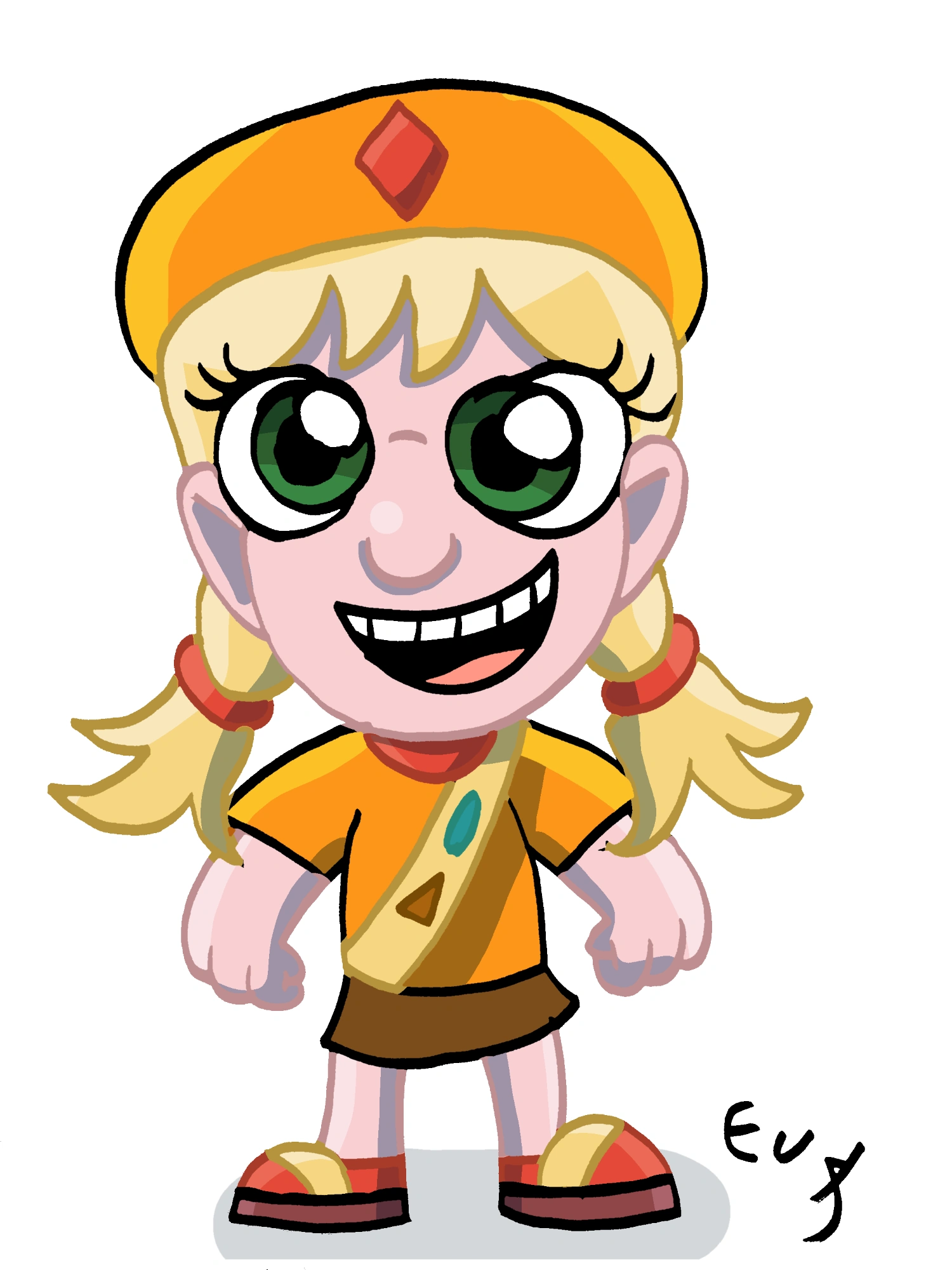 My drawing of Katie | Fandom