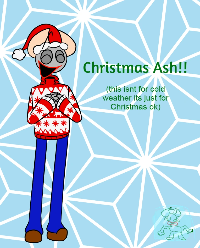 christmas ash!!! | Fandom