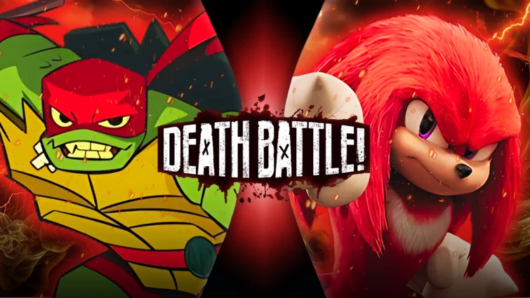 Rise Raphael vs Movie Knuckles (Rise of TMNT vs Sonic the Hedgehog ...