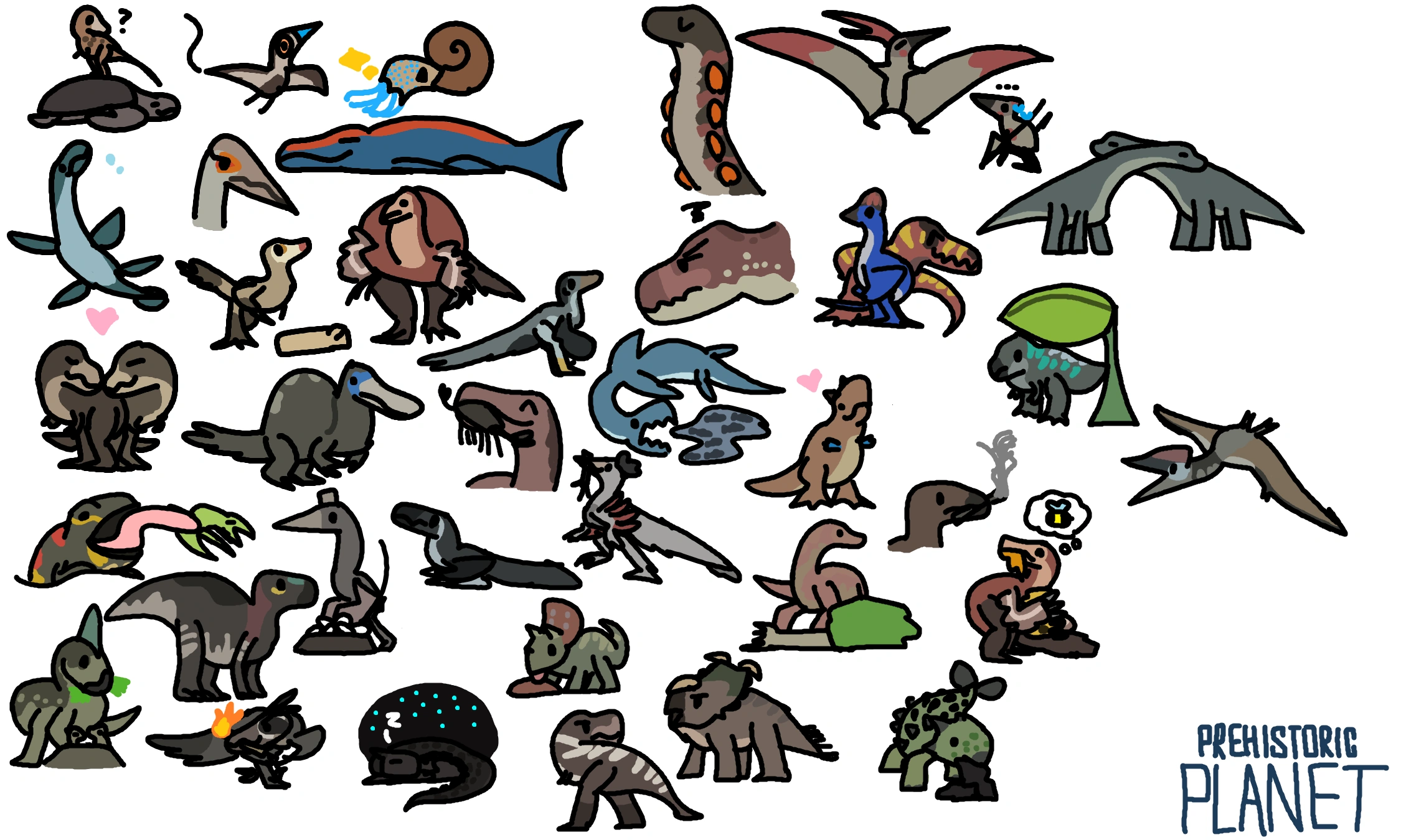 Rewatching Prehistoric Planet and drawing some doodles while I'm at it | Fandom