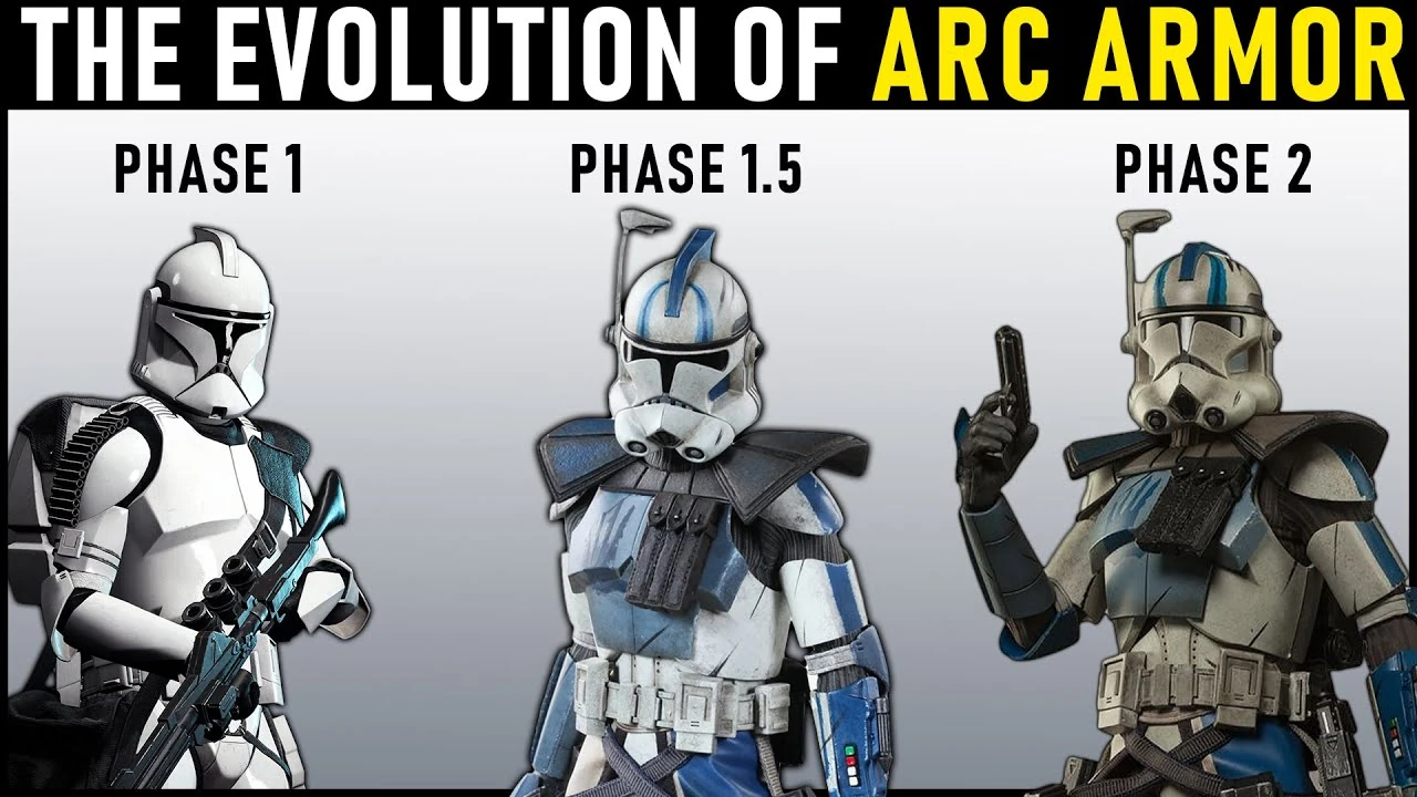 The Evolution of ARC Trooper Armor | Fandom