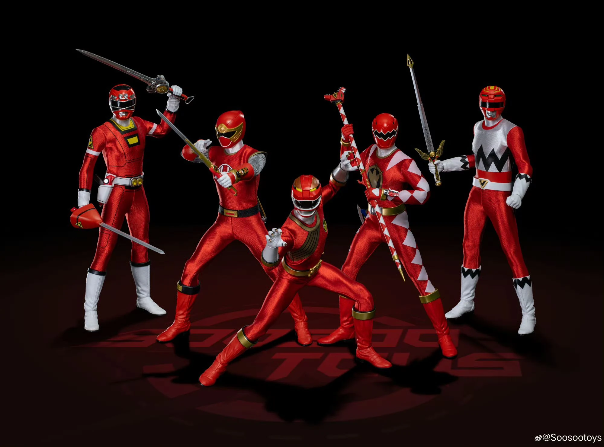 SooSoo Toys announced new Red Ranger figures | Fandom