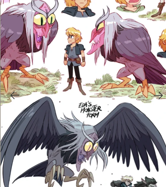 If you’re scared of edas owl beast form, remeber what it could’ve been ...