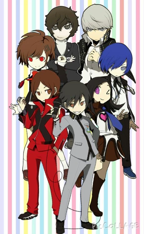 Persona protagonists fanart ️ | Fandom
