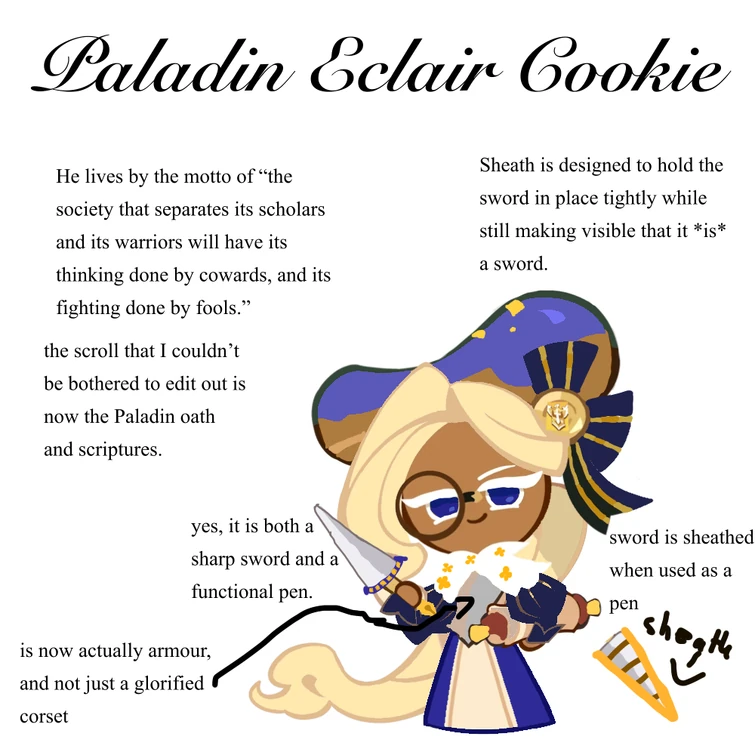 Paladin Eclair Cookie! | Fandom