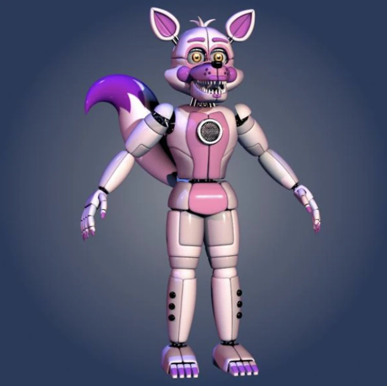 I prefer the old and purple Funtime Foxy model instead of the one we ...