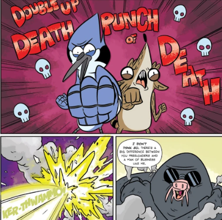 What Mordecai & Rigby can use in DEATH BATTLE. with pictures! | Fandom