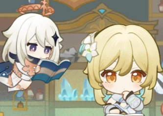 WHY DO PAIMON AND LUMINE LOOK SO CUTE | Fandom