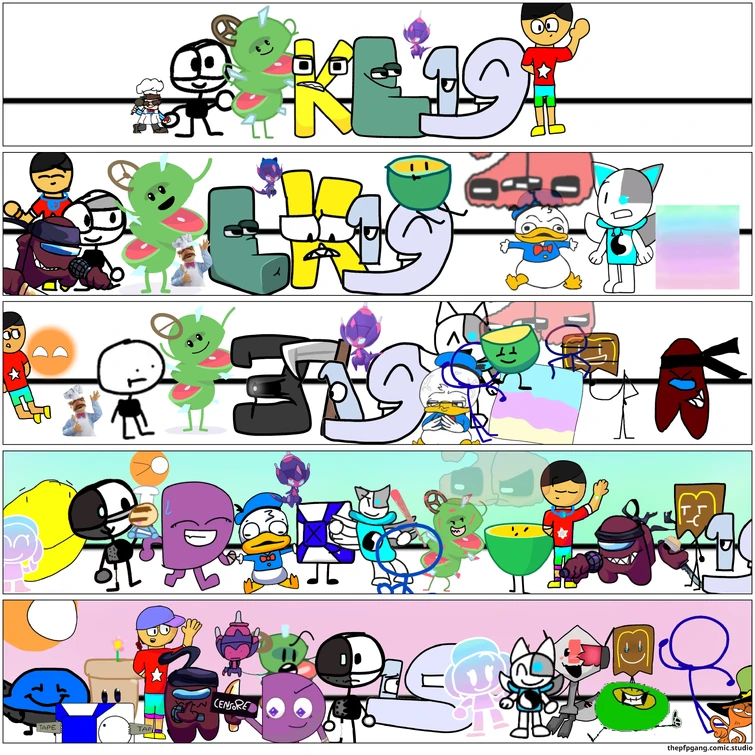 Evolution of the PFP Gang | Fandom