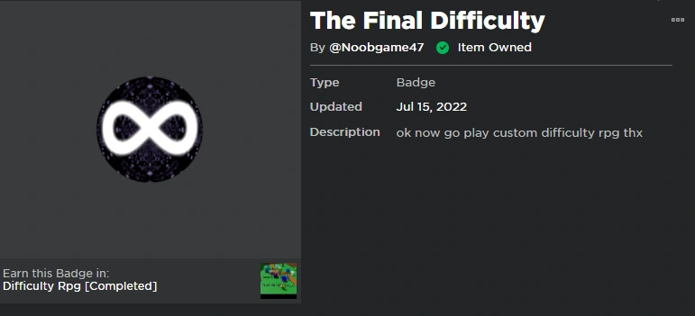 ive won difficulty rpg | Fandom