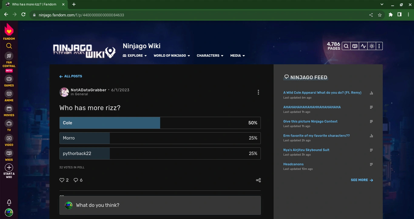 I looked up what rizz meant | Fandom