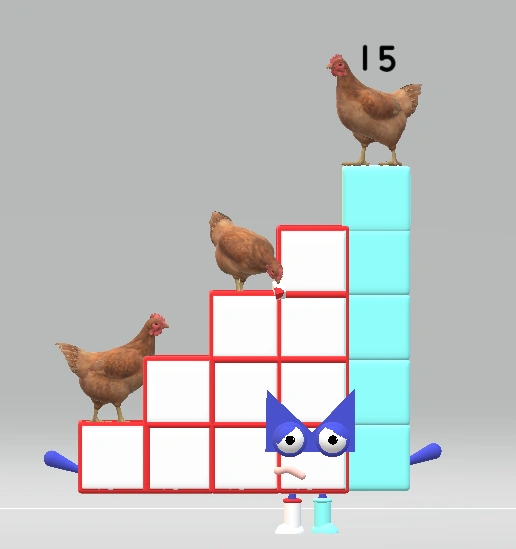 daily numberblock 15 | Fandom