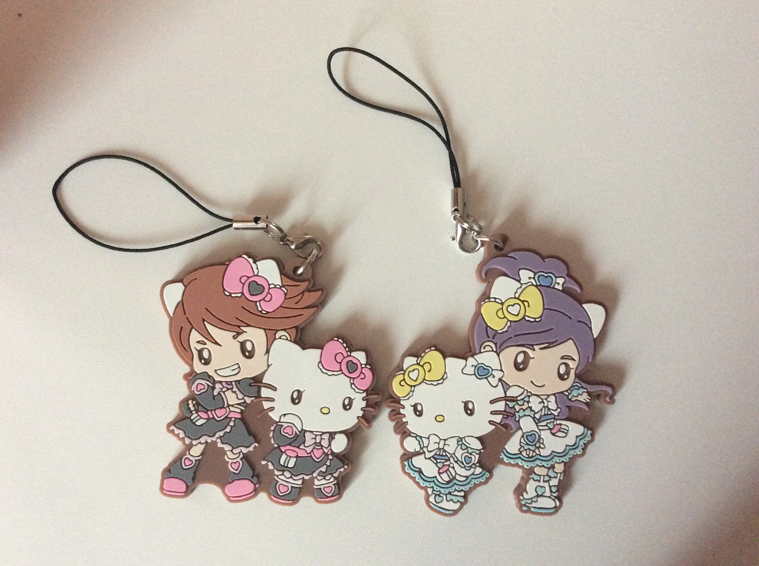 Futari wa x Hello Kitty keychains | Fandom