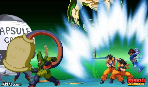 "Can the Z-fighters stop Cell from absorbing 18?, find out next-time on ...