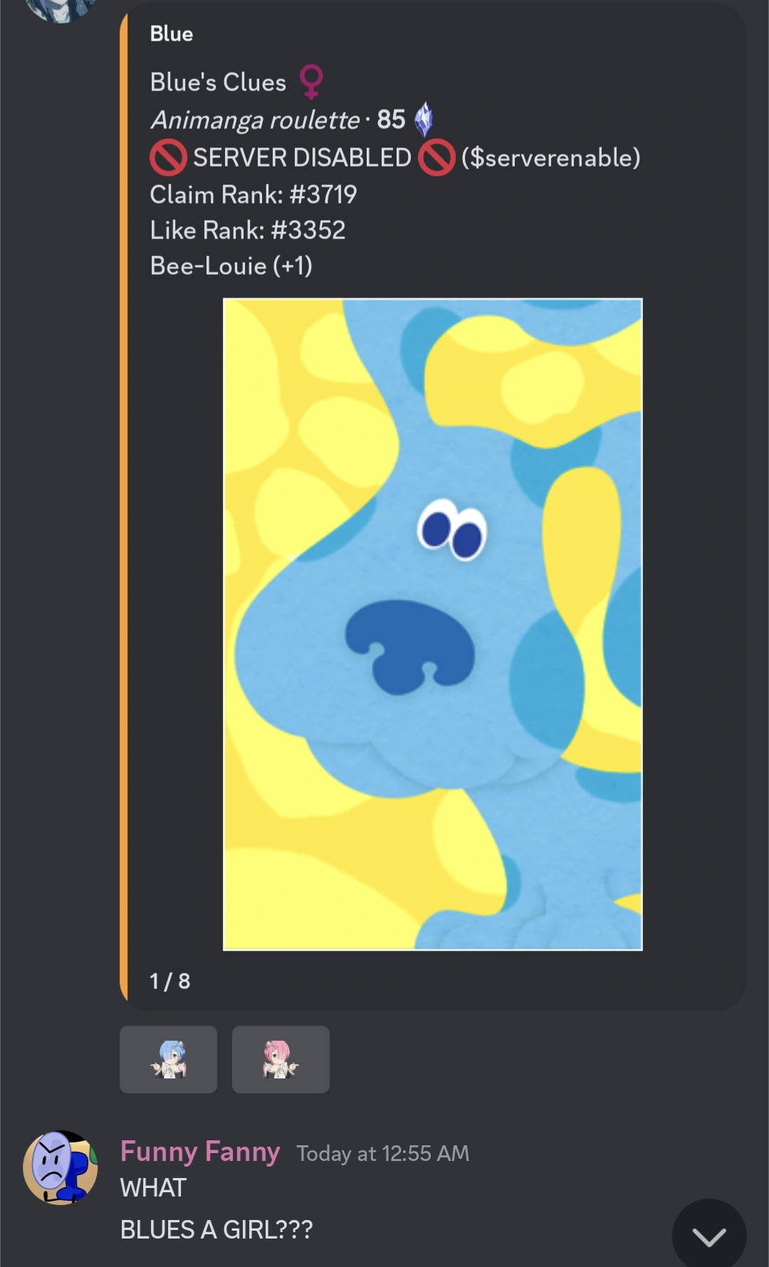 I WAS TODAY YEARS OLD WHEN I FOUND OUT BLUE FROM BLUES CLUES IS ...