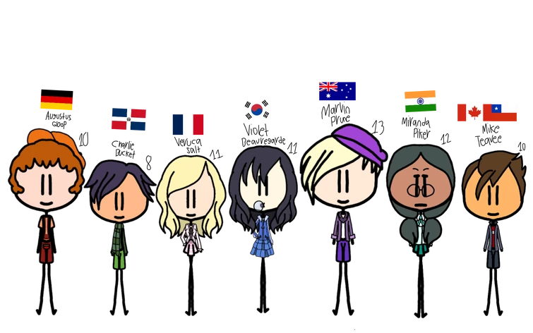 Seven Golden Ticket Winners ethics and ages | Fandom