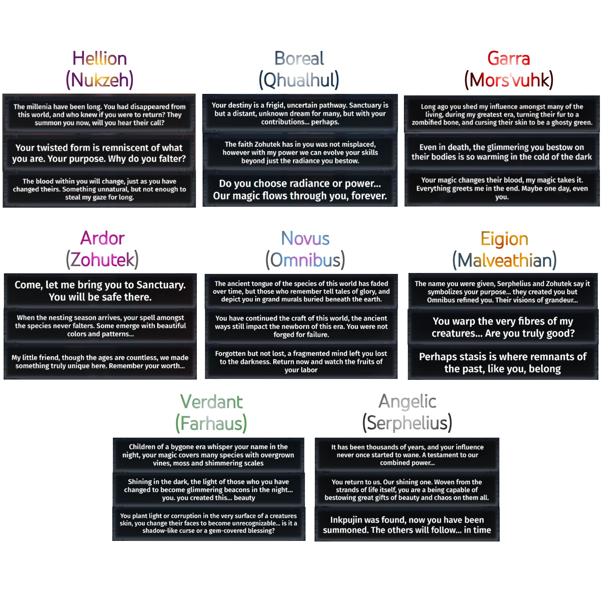 all updated warden dialogues | Fandom