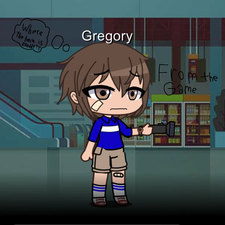 FNAF Gregory and the adult Version of him in my AU | Fandom