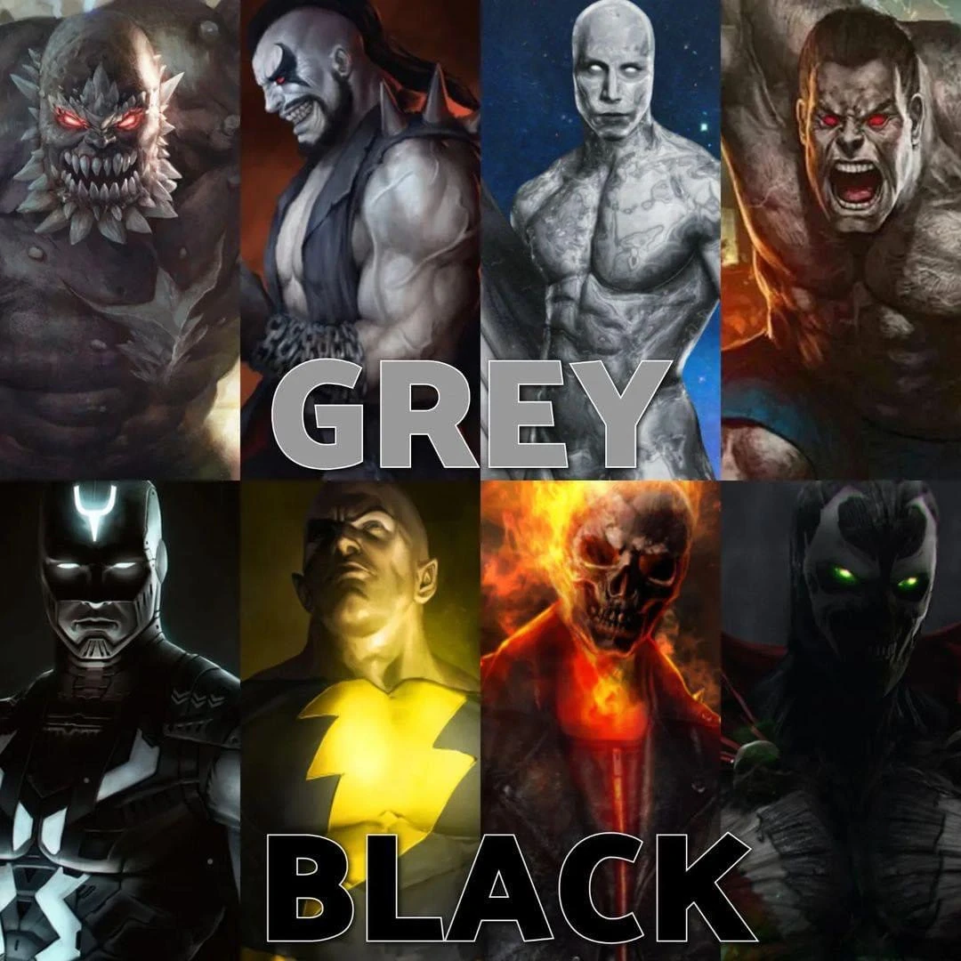 Grey vs Black | Fandom