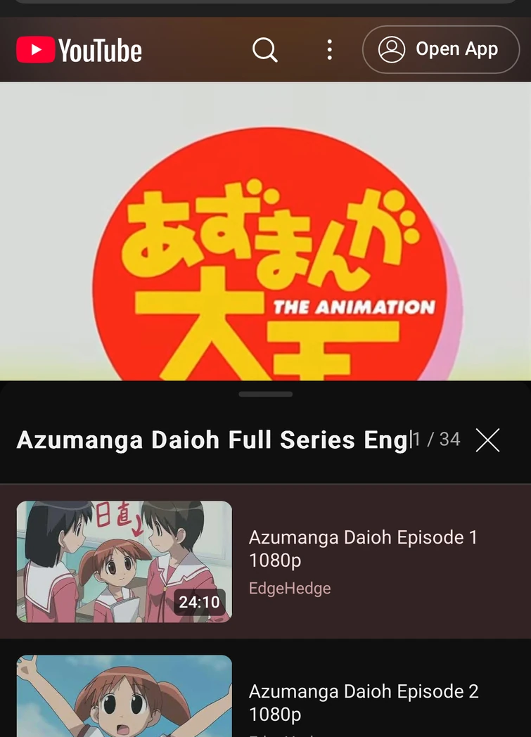 Is it illegal to watch Azumanga off of yt? | Fandom