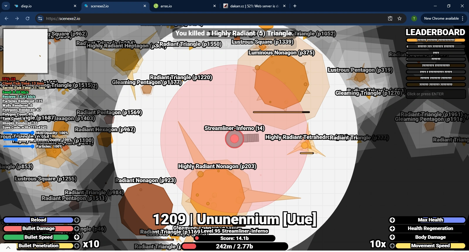 RAD 7 TETRAHEDRON IN RADIANT FEED MAP! | Fandom