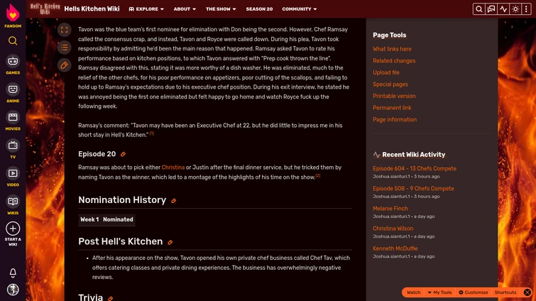 Discuss Everything About Hell's Kitchen Wiki | Fandom