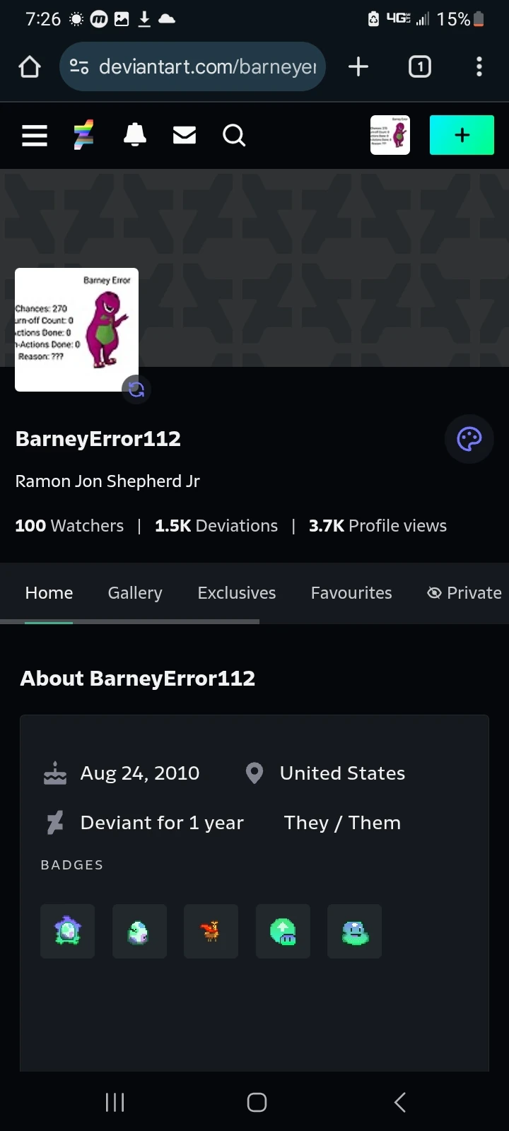 I got 100 watchers on DeviantArt! | Fandom