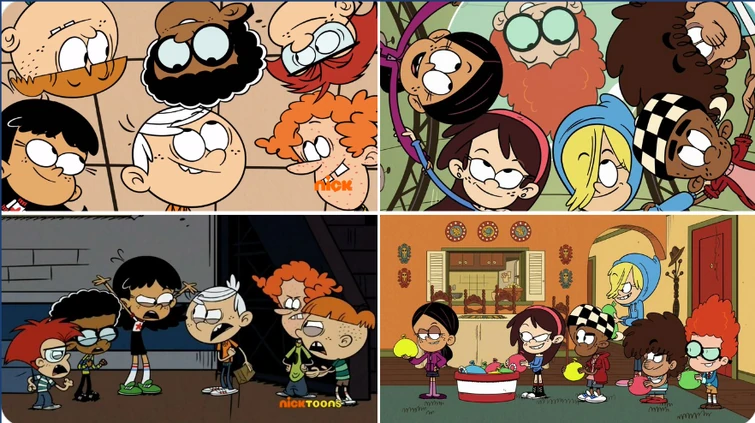 The Loud House & The Casagrandes: Picture Collages of The Two Best ...