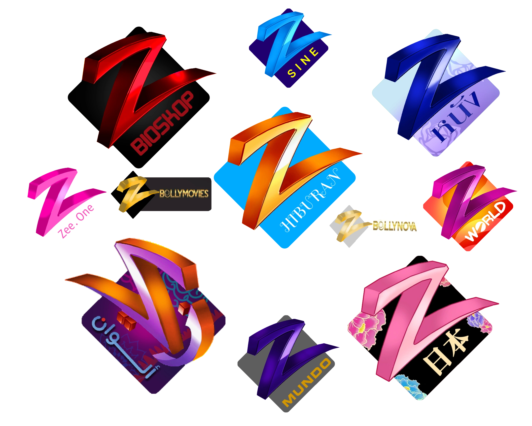Zee’s international channels in 2005 style | Fandom